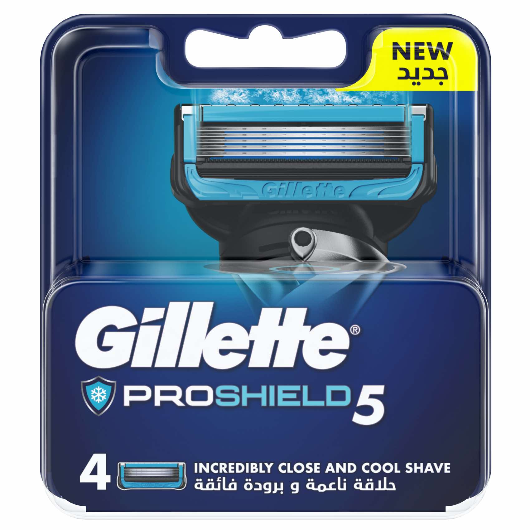 Gillette ProShield 5 Chill Blade Refills 4 PCS – Nomansha Cosmetics